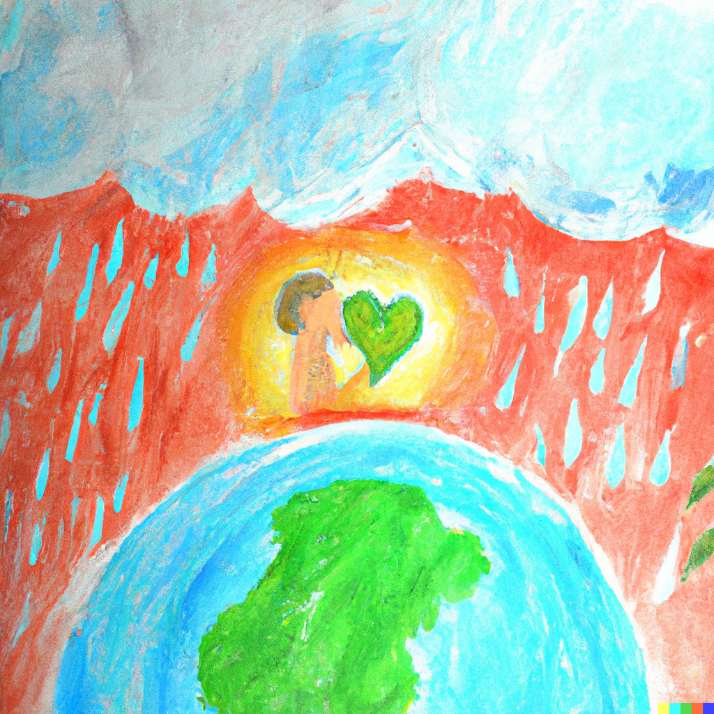 A love poem about the earth on a hot summer day and a gentle summer ...